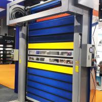 China High Speed Roller Shutter Aluminum Alloy Material And Customized Color Hard Panel Door with Foam Insulation for sale
