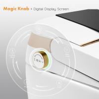 China Luxury Smart Toilet One Piece Ceramic Floor Standing Bidet 690x395x490mm Automatic Flush for sale