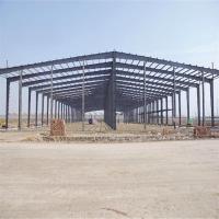 China Prefab Steel Structure Building Warehouse Workshop Aircraft Hangar Q235B Q345B for sale