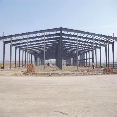 China Prefab Steel Structure Building Warehouse Workshop Aircraft Hangar Q235B Q345B for sale