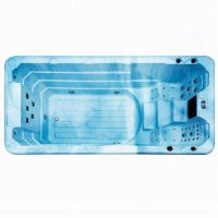 China Prefabricated Container Swimming Pool 4200x2200mm 6500L Outdoor Spa with 81 Jets for sale