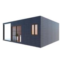 China Customizable 20ft 40ft Prefab Flat Pack Container House with Balcony Sunroom Aluminum Frame for sale
