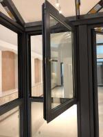 China Double Glazed Aluminium Tilt and Turn Window 28mm Thermal Break Frame for sale