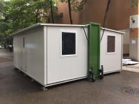 China Australian Style Prefabricated Expandable Container Home Modular Folding Prefab Houses for sale