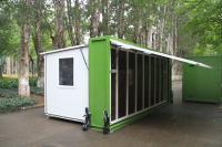 China 20FT Expandable Prefabricated Container House Folding Fabricated Container House for sale