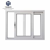 China Tesia Double Glazed Tempered Aluminum Alloy Sliding Windows Doors Custom Size 24mm Thermal Break for sale