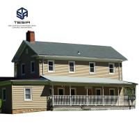 China Luxury Prefabricated Light Steel Frame House Prefab Villa Portable Apartment 20min Assembly for sale