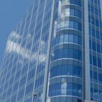 China Strong Durable Aluminium Laminated Glass Curtain Wall Heat Insulation for sale