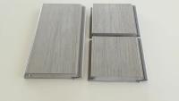 China 18mm Matt Plastic Wood Grain Flooring UV Resistant PVC Composite Decking for sale