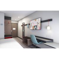 China Luxury Hotel King Size Bedroom Furniture Set Customizable E1 MDF Veneer for sale