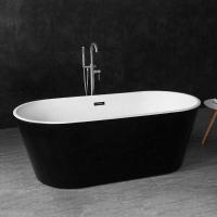 China 1700mm Freestanding Acrylic Bathtub White Stand Alone Tub OEM ODM for sale
