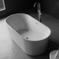 China 1700mm Freestanding Acrylic Bathtub White Stand Alone Tub OEM ODM for sale