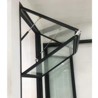 China Soundproof Magnetic Screen Bifold Glass Window Aluminium Doors 5mm Low-E Toughened Glass for sale