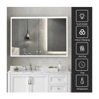 China CE SAA IP44 Customized Bathroom Cabinets Anodized Aluminium Wall Mounted Vanity for sale