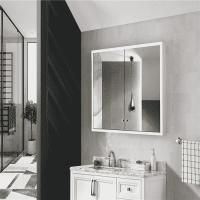 China CE SAA IP44 Customized Bathroom Cabinets Anodized Aluminium Wall Mounted Vanity for sale