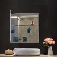 China Recessed Smart LED Bathroom Medicine Cabinet with Mirror 110-240V 2700K-6000K for sale