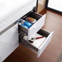 China 304 Stainless Steel Custom Bathroom Medicine Cabinet 900mm with Ceramic Basin for sale