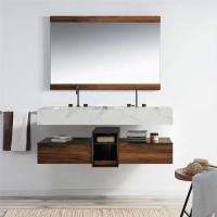 China Custom LED Waterproof Bathroom Mirror Cabinet Waterproof Modern Wall Mount Vanity for sale