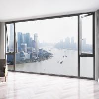 China Clear Glass Aluminum Casement Double Glazed Windows 1200x1500mm for Mobile Homes for sale