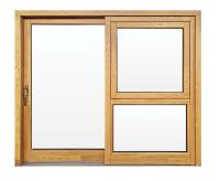 China CE Horizontal Double Glass Sliding Aluminium Windows And Doors With Grill for sale