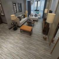 China Wood Grain SPC Vinyl Flooring 1.5mm to 5.0mm Thick Luxury Vinyl Tile LVT for sale