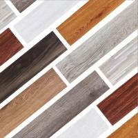 China Self Adhesive PVC Wood Grain Flooring 2.0mm Peel and Stick DIY Vinyl Flooring Sticker for sale