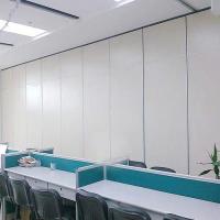 China 100mm Soundproof Office Partition Wall Movable Banquet Hall Sliding Partition for sale
