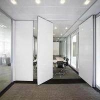 China 100mm Soundproof Office Partition Wall Movable Banquet Hall Sliding Partition for sale