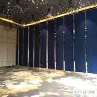 China 32-53db Soundproof Office Partition Wall Acoustic Wall Fabric With Sponge for sale