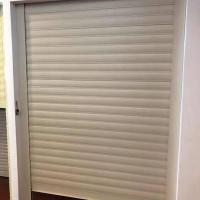 China Hot Zinc Galvanized Automated Garage Door Windproof Motorized Rollup Shutter for sale