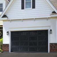 China Insulated Sectional Garage Door Aluminum Alloy Tempered Glass Custom Size Motorized Overhead Door for sale
