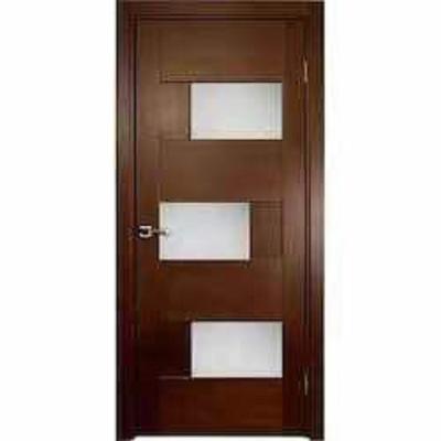 China Fireproof MDF Wooden Entry Door with Honeycomb Core 22-50KGS for Europe Market for sale