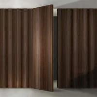 China Swing Opening MDF Wooden Interior Door Water Resistant Invisible Design 40mm Thickness for sale