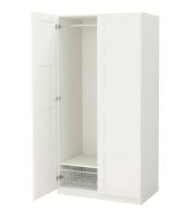 China Particle Board 3 Shutter Sliding Wardrobe Built In Closet For Small Bedroom for sale