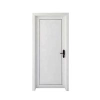 China PVC WPC MDF Wooden Flush Door 35mm 40mm Walnut Oak Veneer Internal Bedroom Door for sale
