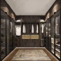China 18-22mm Thick Door Customized Wardrobe Dressing Room Walk In Closet for sale