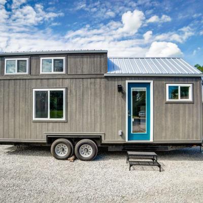 China SGS BV Certified Prefabricated Modular Mobile Container House on Wheels Custom Size for sale