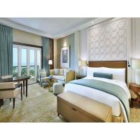China Modern Hotel Wood Bedroom Set Custom Sizes 3-5 Star Villa Furniture for sale