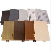 China Roll Coated Carved Aluminum Curtain Wall Hollowed Out Fluorocarbon Aluminum Veneer 20-25 Year Lifespan for sale