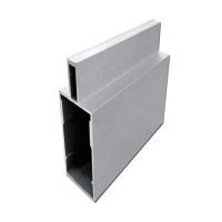 China 6000 Series T3-T8 Aluminium Curtain Wall Profile 60mm for House Office for sale