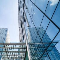 China 24mm Insulated Glass Aluminum Curtain Wall Profile for Residential Buildings for sale