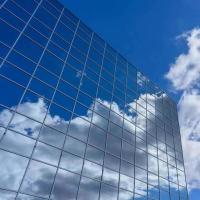 China 24mm Insulated Glass Aluminum Curtain Wall Profile for Residential Buildings for sale