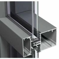 China Reflective Aluminum Glass Curtain Wall 6mm 12A 6mm for Real Estate Construction for sale