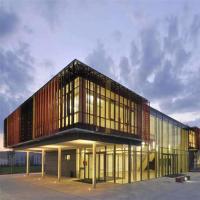 China Blast Resistant Unitized Glass Aluminum Curtain Wall Cladding System for sale