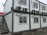 China 2.9M Height Prefab Container House Flat Pack Modular Shipping Container Hospital for sale