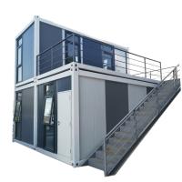 China Modular 2.5-3.0mm HDG Prefab Container House With Interior Design for sale