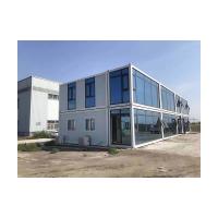 China Waterproof Prefabricadas Steel Tiny Container House Flatpack Prefab Home Office Studio for sale