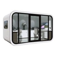 China Waterproof Prefabricadas Steel Tiny Container House Flatpack Prefab Home Office Studio for sale
