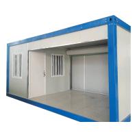 China Waterproof Prefabricadas Steel Tiny Container House Flatpack Prefab Home Office Studio for sale