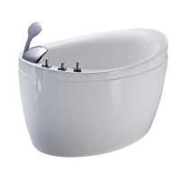 China Rectangle 1500mm Freestanding Bath Bathroom Modern Soaking Tub for sale